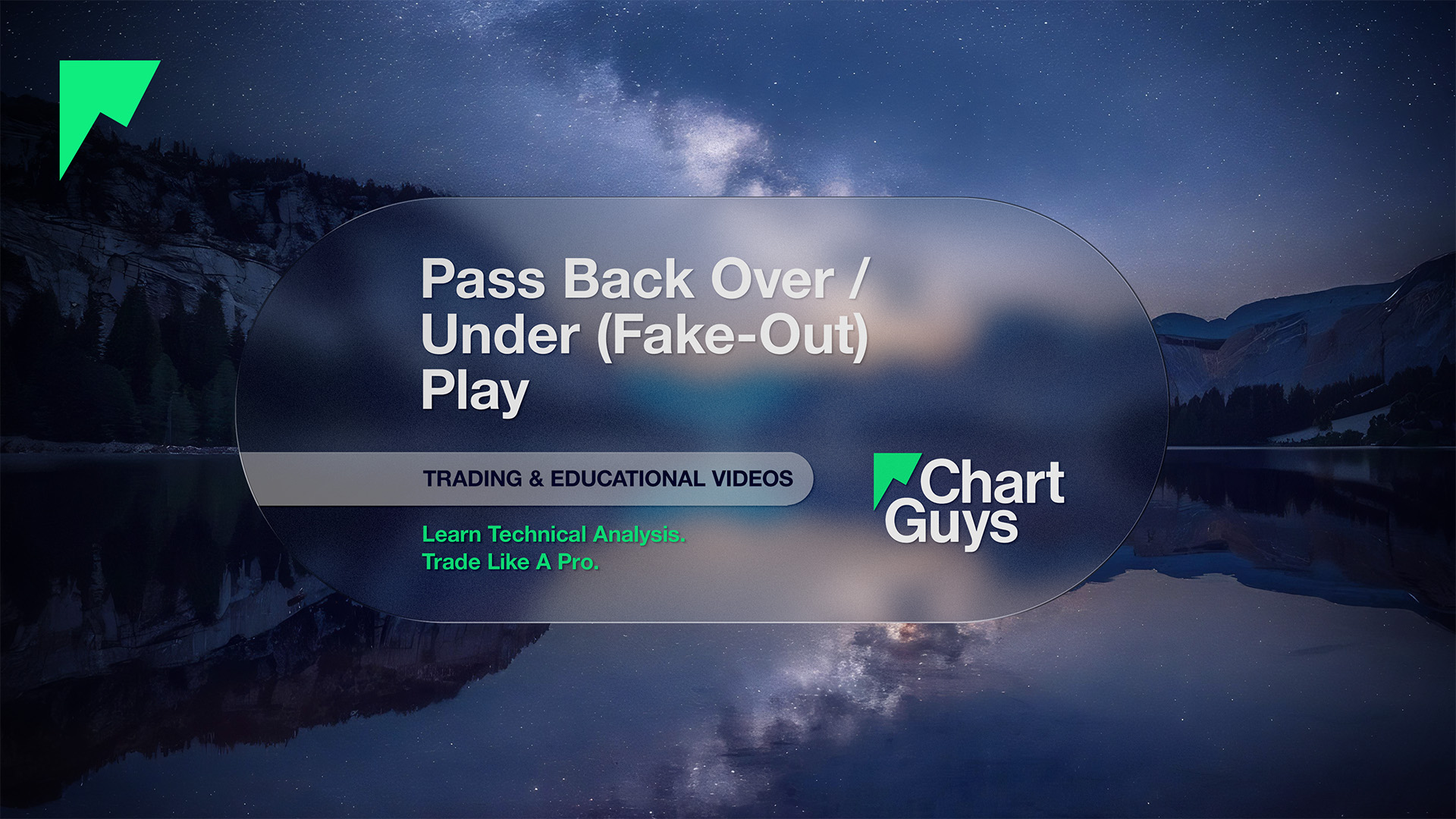 Pass Back Over/Under (Fake-Out) Play | Chart Guys
